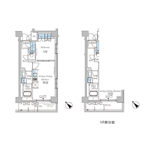 ウィルテラス滝野川 | ルームプラン（J-type：1LDK）