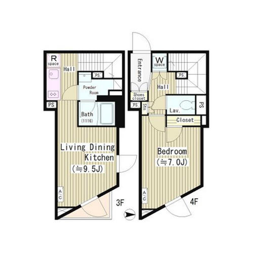 ジョイアスガード代々木 | K-type：1LDK | 高級賃貸マンション