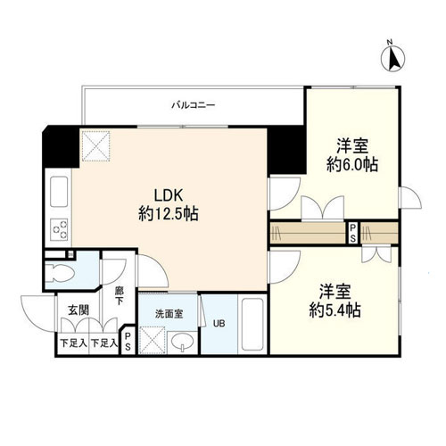 リバーレ中野坂上 | 2LDK：51.06㎡ | 高級賃貸マンション